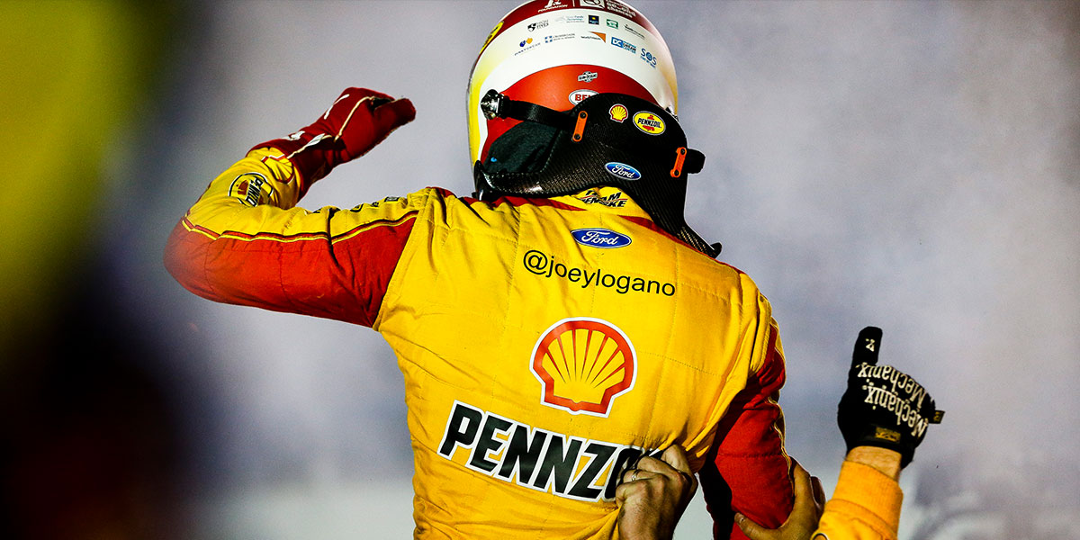 Joey Logano Drives His First Championship
