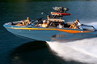 Axis T235 | All-New for 2023 | 23.5 Foot Professional Wake Surfing Boat