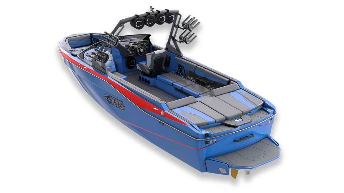 Axis T250 | Largest Axis Ever Built | 25-Foot Wakesurf & Wakeboard Boat